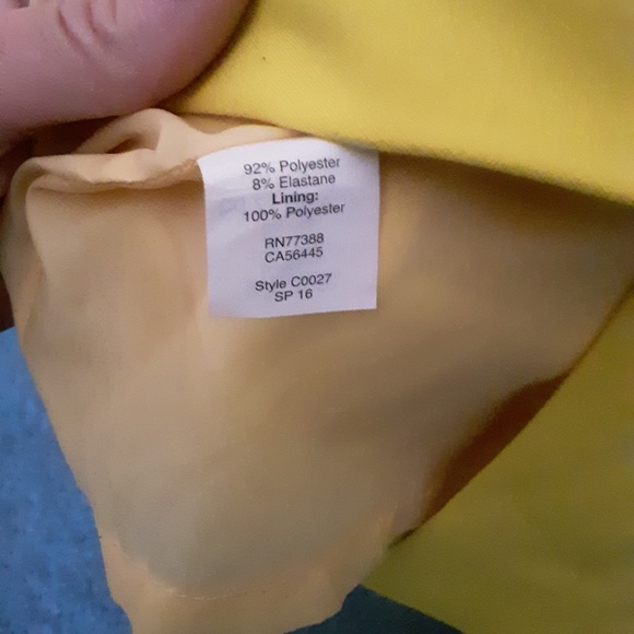 J. Crew | Dresses | J Crew Lemon Yellow Dress | Poshmark